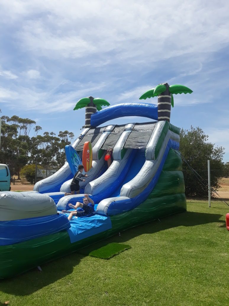 Double Lane Fun Slide – right side view | The Fun Depot® : Your Trusted ...