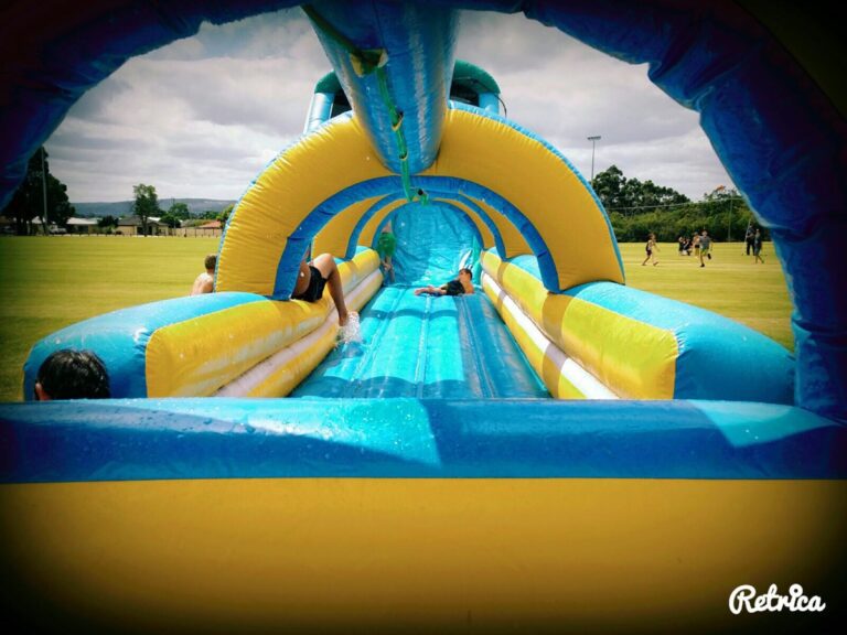 Tunnel Water Slide - Perth Bouncy Castle Hire