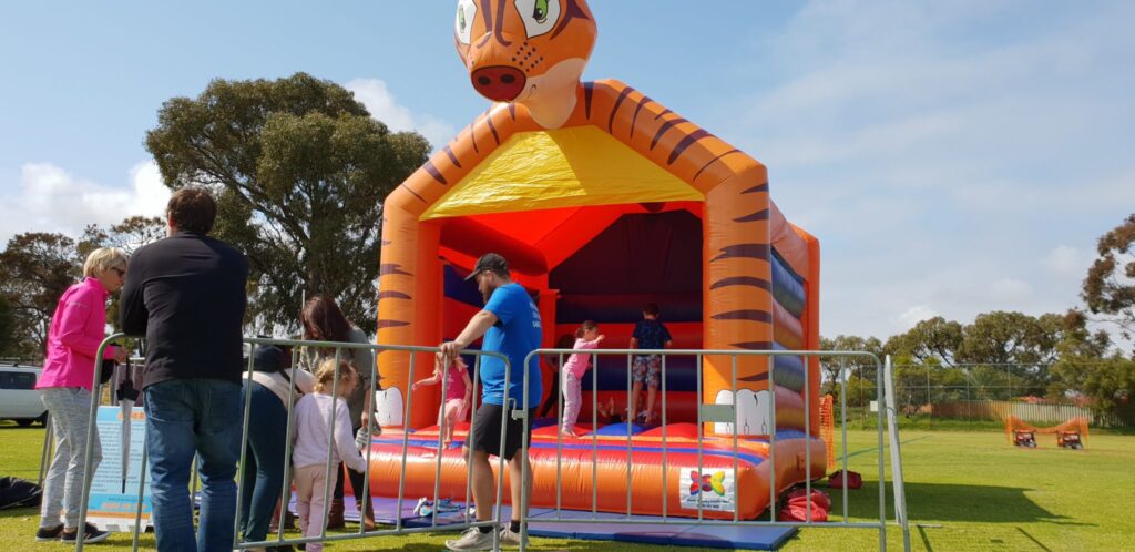 Tiger Bounce - Perth Bouncy Castle Hire