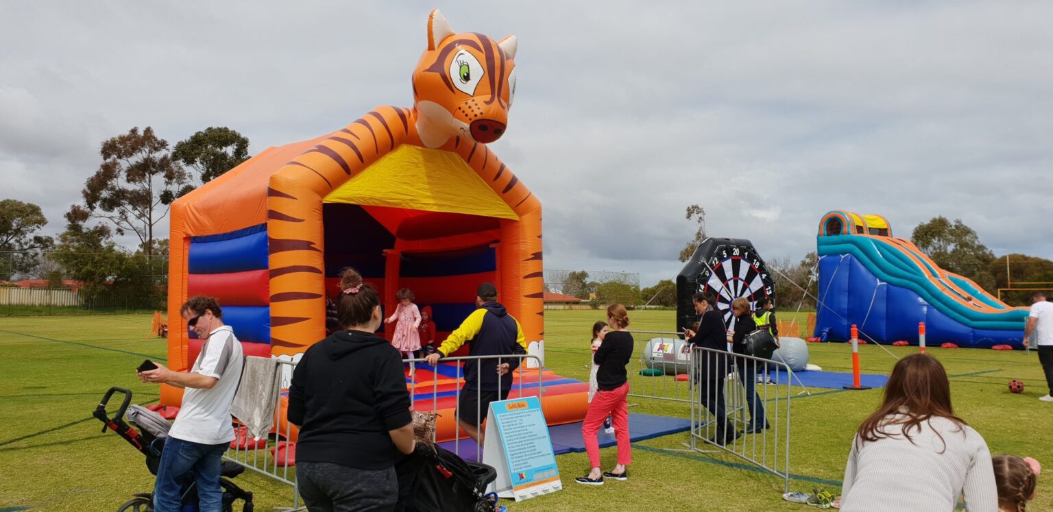Tiger Bounce - Perth Bouncy Castle Hire