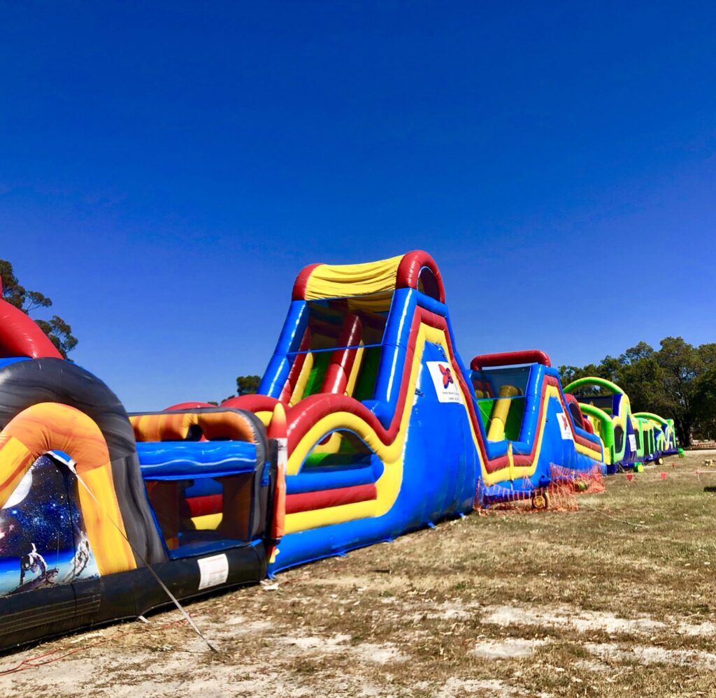 Xtreme Obstacle Challenge (26 metres) | Perth Bouncy Castle Hire: Your ...