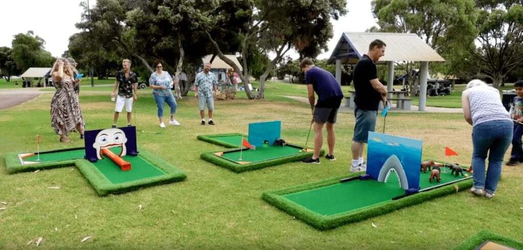 Ultimate Mobile Mini Golf | Perth Bouncy Castle Hire: Your Trusted ...