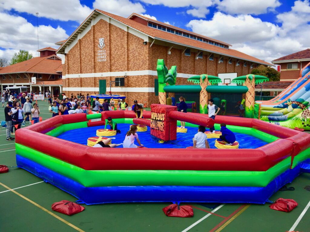 Mechanical Wipeout Challenge | Perth Bouncy Castle Hire: Your Trusted ...