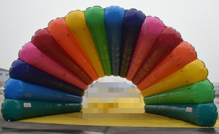 Rainbow Misting Arches | Perth Bouncy Castle Hire: Your Trusted Experts ...