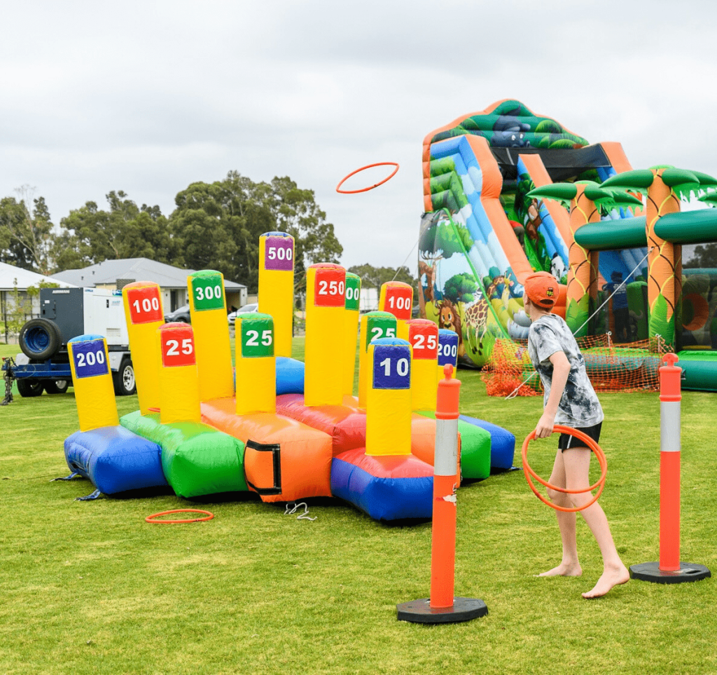 Giant Inflatable Ring Toss – Perth Bouncy Castle Hire: Your Trusted ...