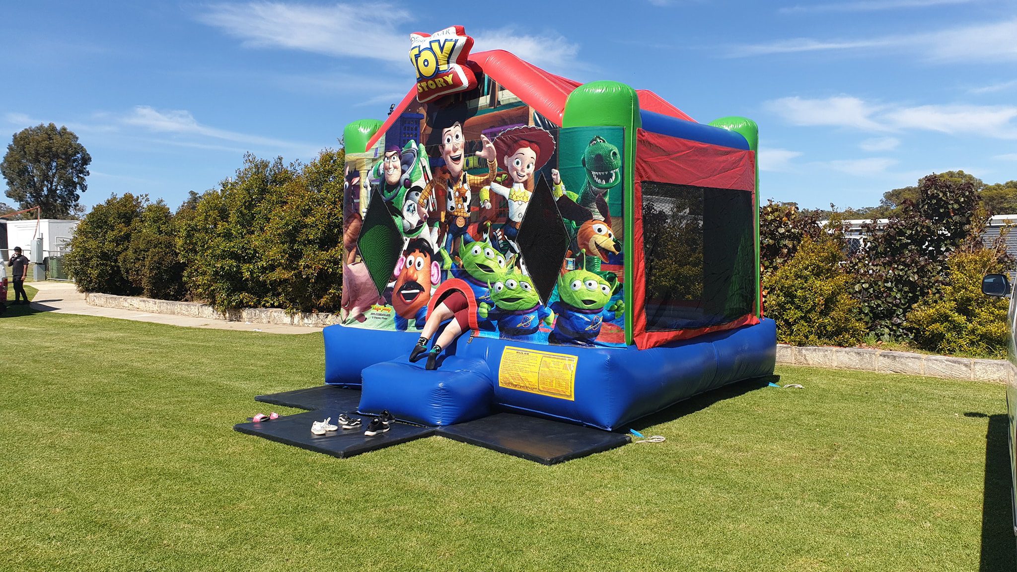 crash mats on toy story | Perth Bouncy Castle Hire: Your Trusted ...