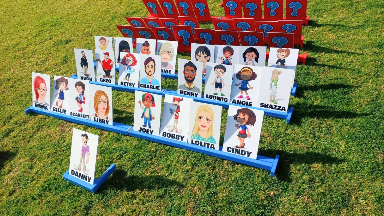 Giant Guess Who | Perth Bouncy Castle Hire: Your Trusted Experts for ...