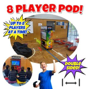 Mobile Gaming Pod - Perth Bouncy Castle Hire