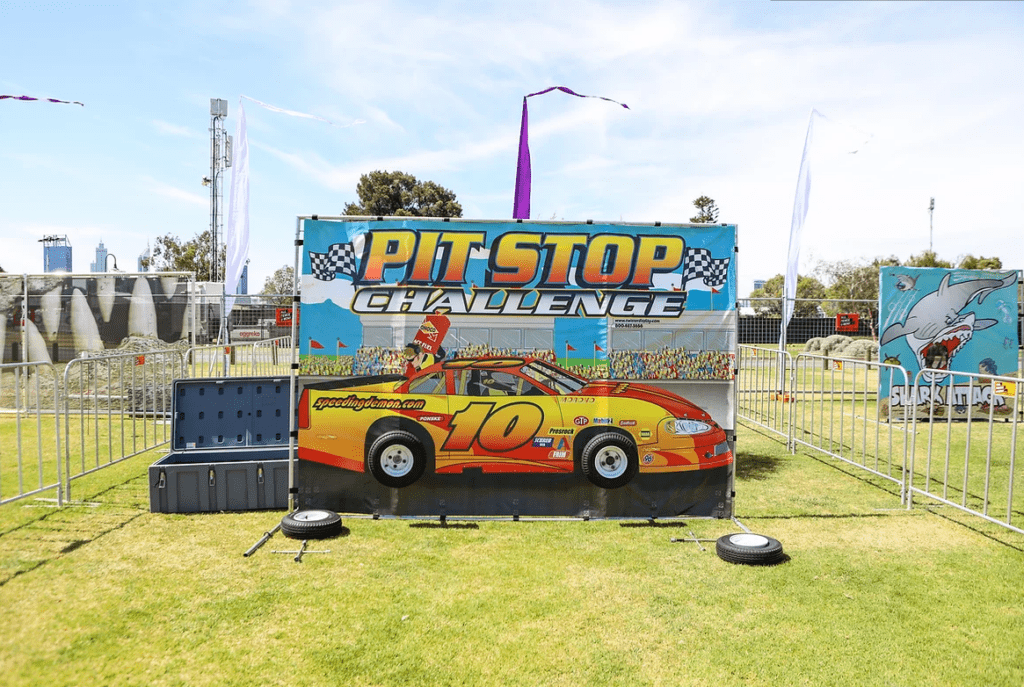 Classic Pit Stop Challenge | Perth Bouncy Castle Hire: Your Trusted Experts for Fun and ...