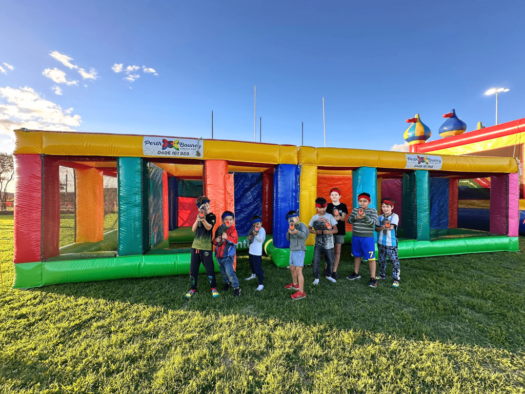 Giant Rainbow Maze – Perth Bouncy Castle Hire: Your Trusted Experts for ...