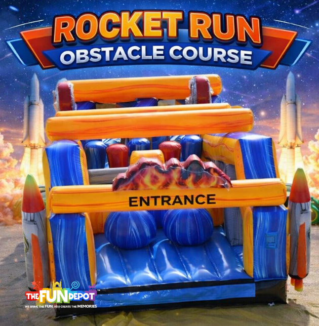 Rocket Run Obstacle Course | The Fun Depot™ : Your Trusted Experts for ...