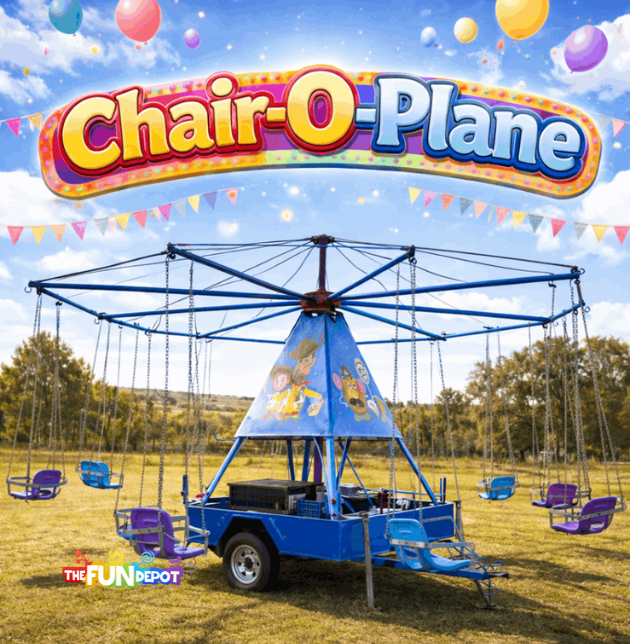 Chair O’ Plane – 16 Seater | Perth Bouncy Castle Hire: Your Trusted ...